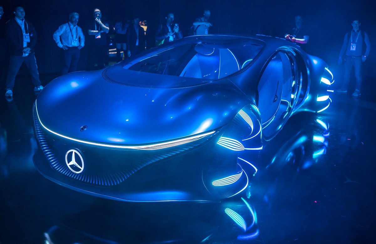 A Closer Look at the Mercedes Concept Car Inspired by Avatar | Sidewalk ...