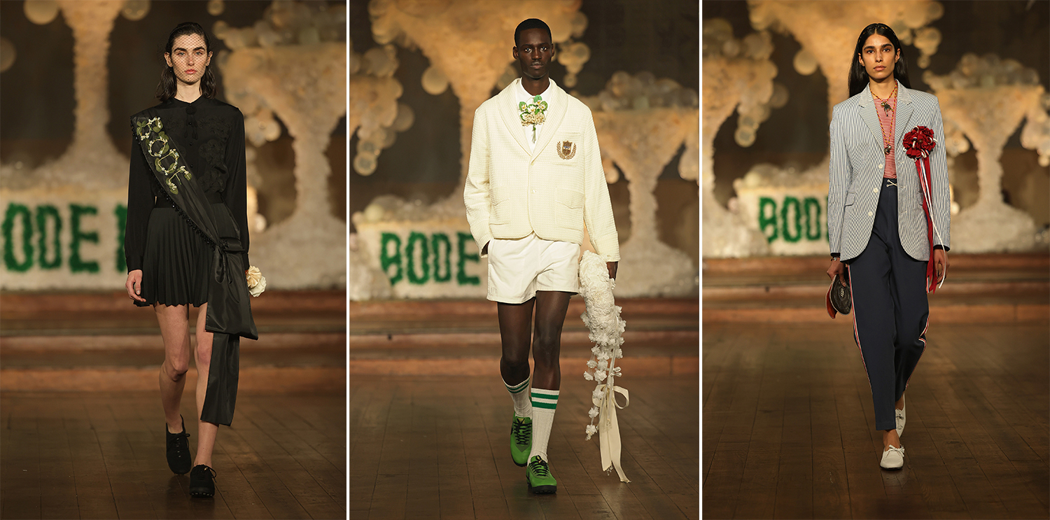 Bode Rec.’s First Runway Collection Personified the Homecoming Parade ...