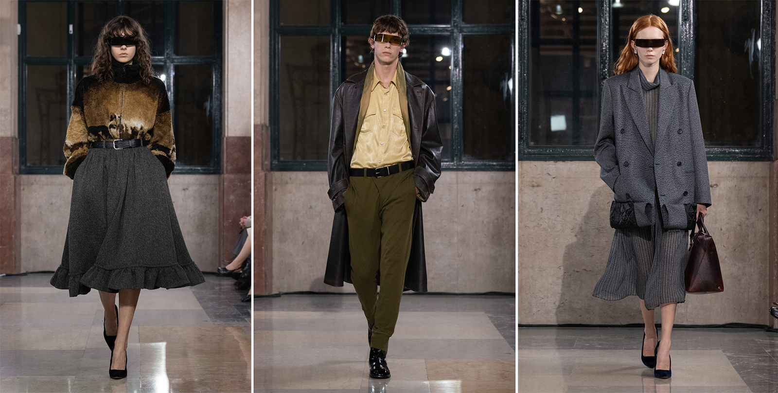 MM6 Maison Margiela Made a Milan Train Station Its Runway for FW26 ...