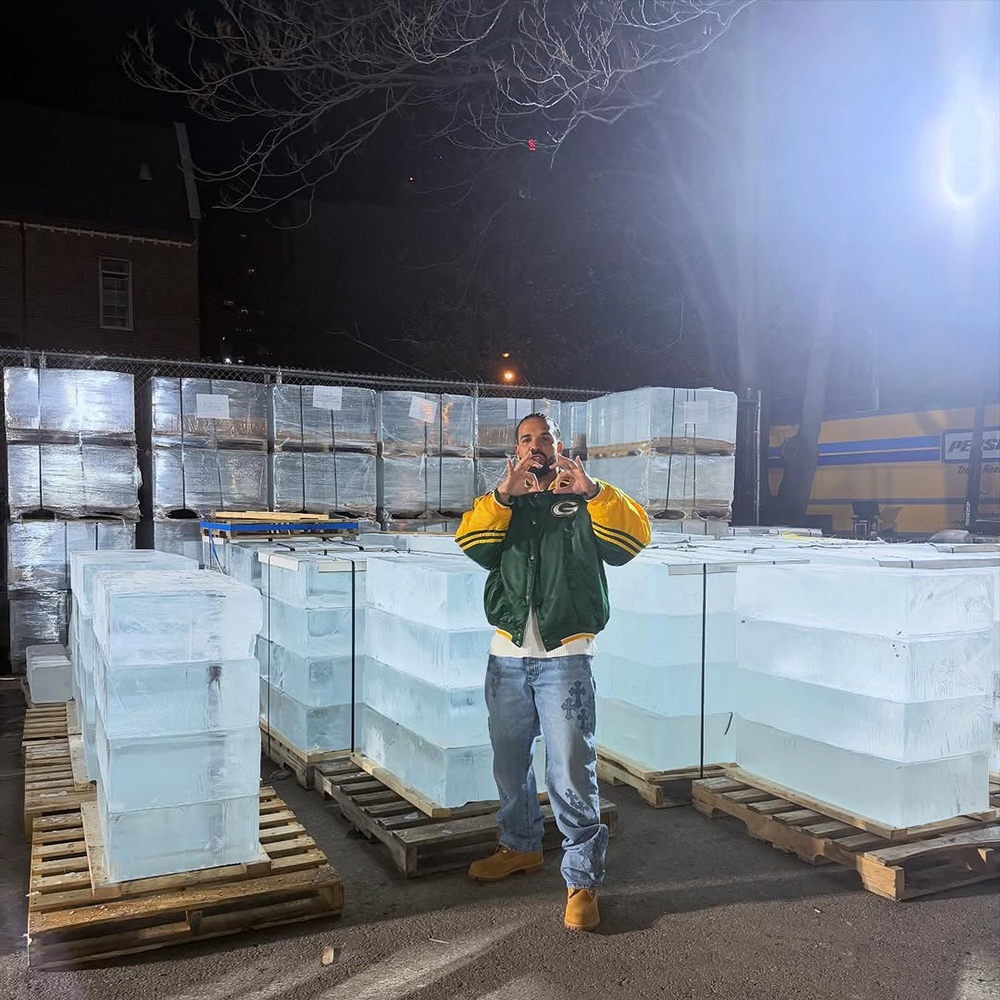 Drake’s ICEMAN Ice Block Turns Toronto Into the Artwork | Sidewalk Hustle